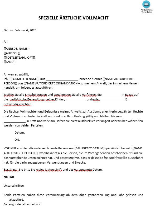 Vollmacht Scheidungsvollmacht _ l Vollmacht h – JUQGB