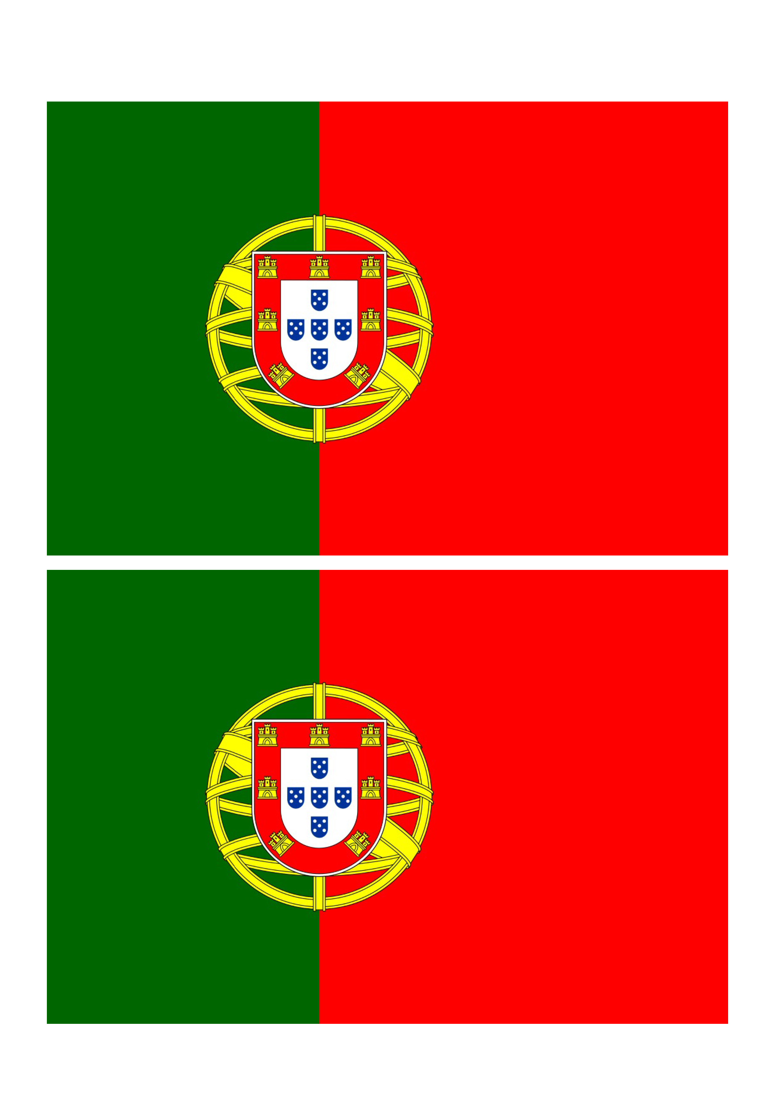 Portugal Flag | Templates at allbusinesstemplates.com