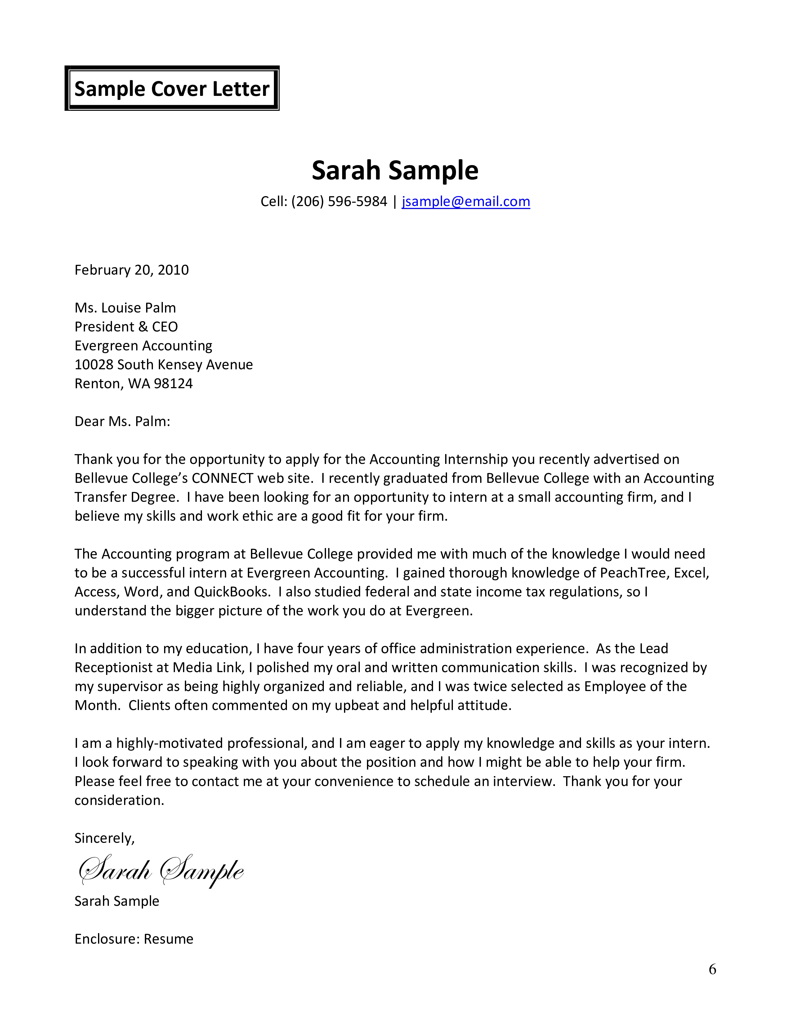 Gratis College Graduation Bedankbrief Sample
