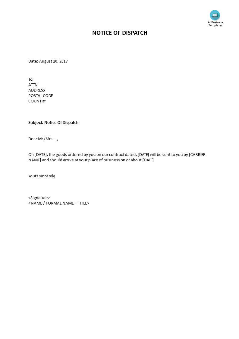How To Write A Dispatch Letter For A Visa Allcot Text - vrogue.co How To Write A Dispatch Letter For A Visa Allcot Text - vrogue.co