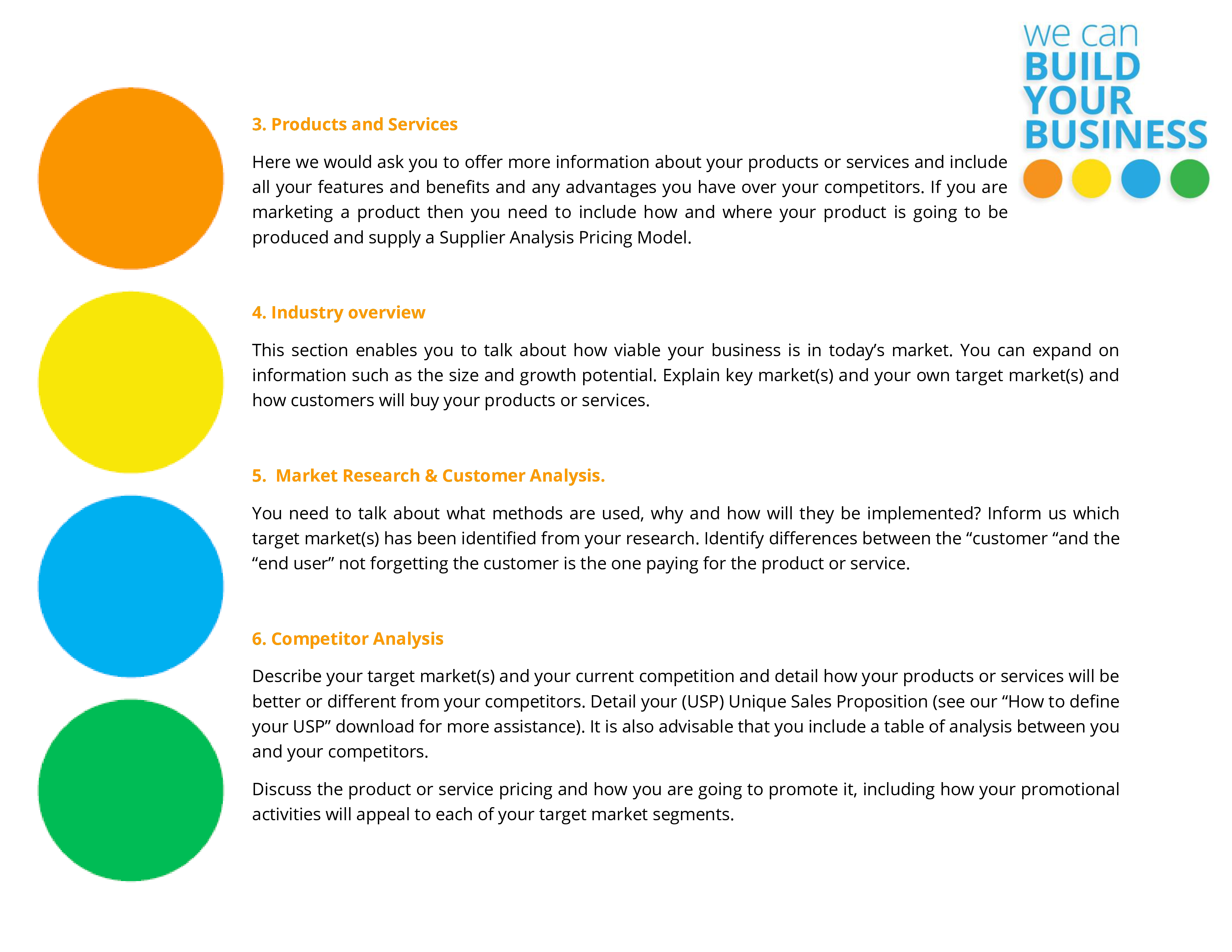 Business Plan Guidance Template | Templates at allbusinesstemplates.com