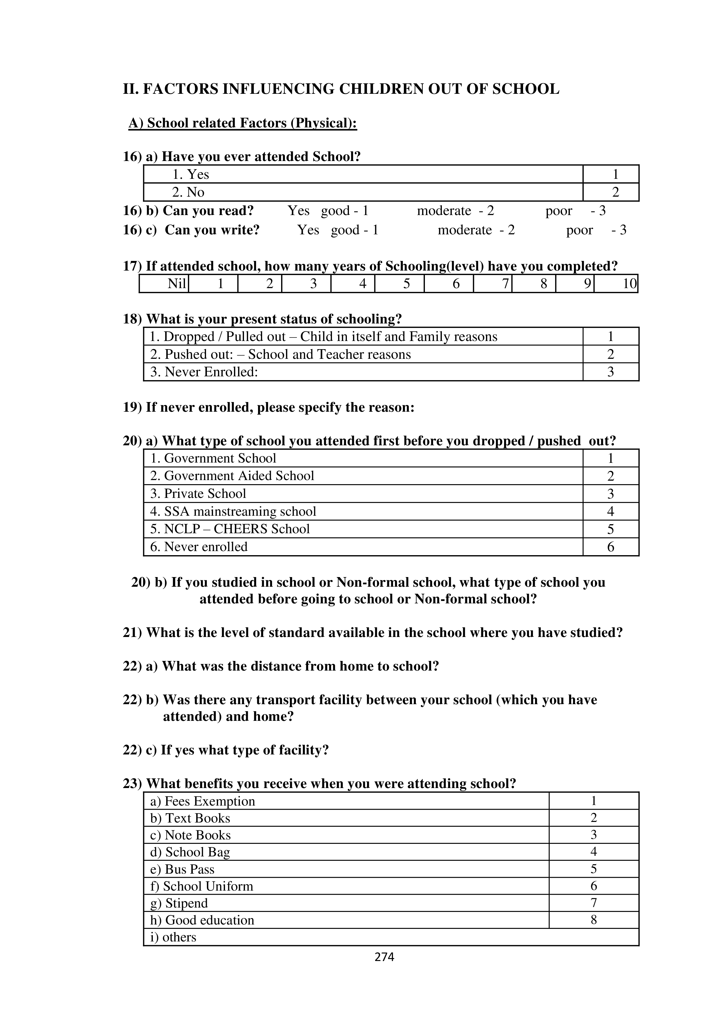 Gratis Interviewschema