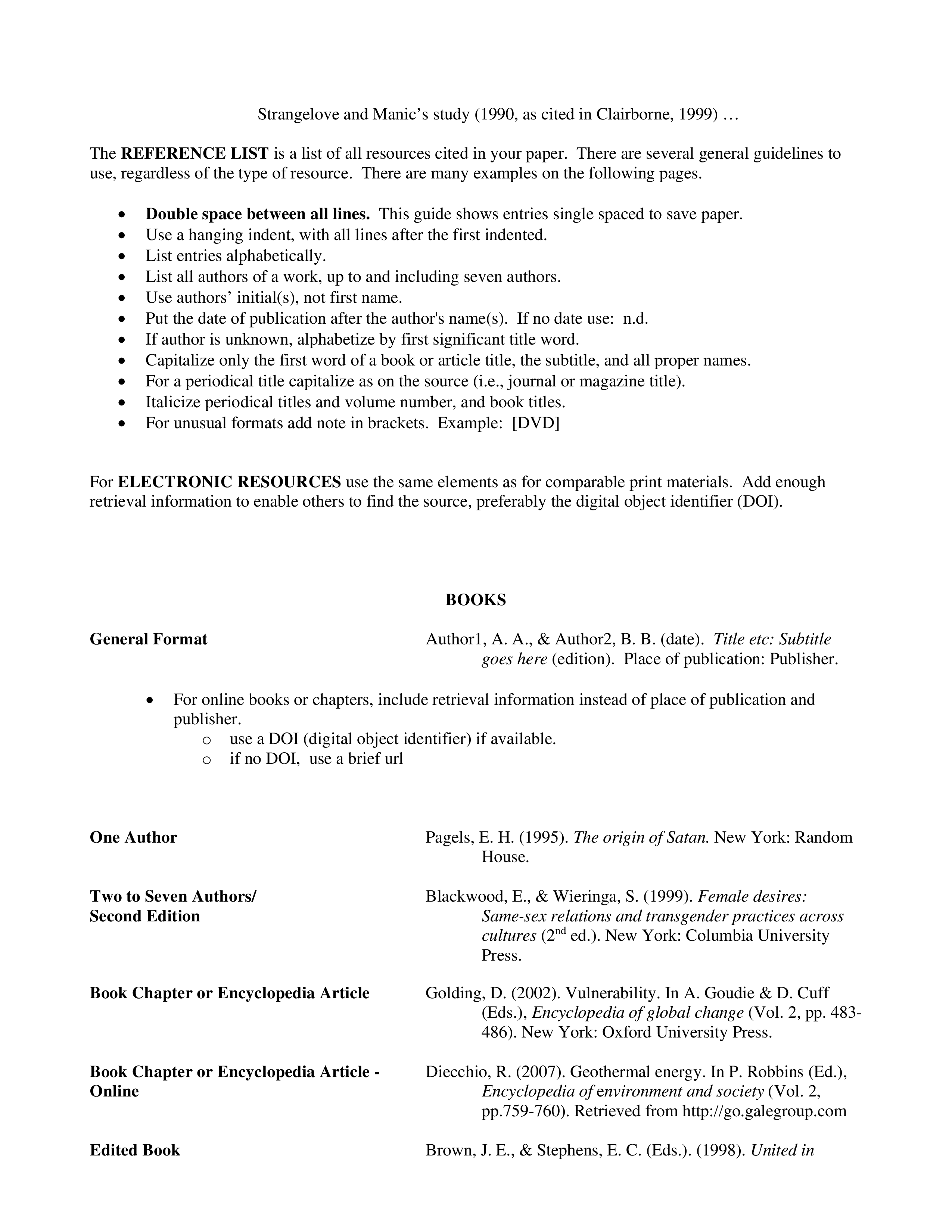 Research Paper Apa Style | Templates at allbusinesstemplates.com