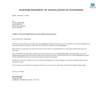 Cancellation of purchase order templates. | Business templates ...