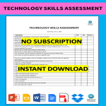 Technology Assessment | Business templates, contracts and forms.