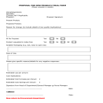 New product and trial form | Business templates, contracts and forms.