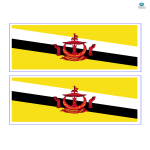 Brunei flag | Business templates, contracts and forms.