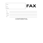 Confidential sheet | Business templates, contracts and forms.