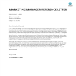 Sample Manager Reference Letters | Business templates, contracts and forms.