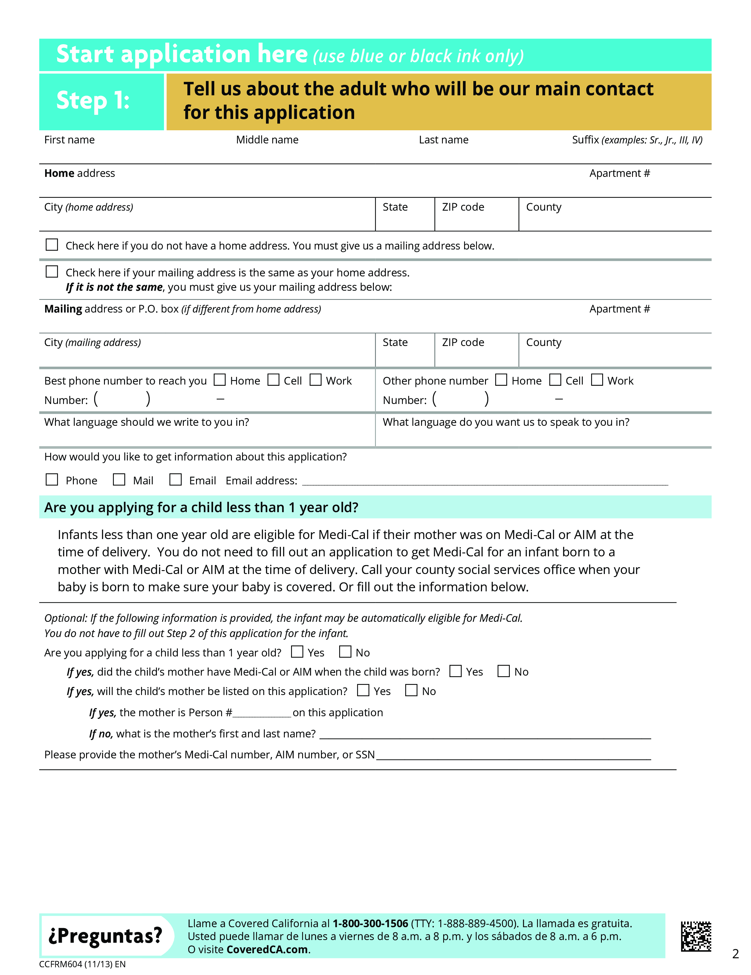 Application for Health Insurance Brochure | Templates at ...