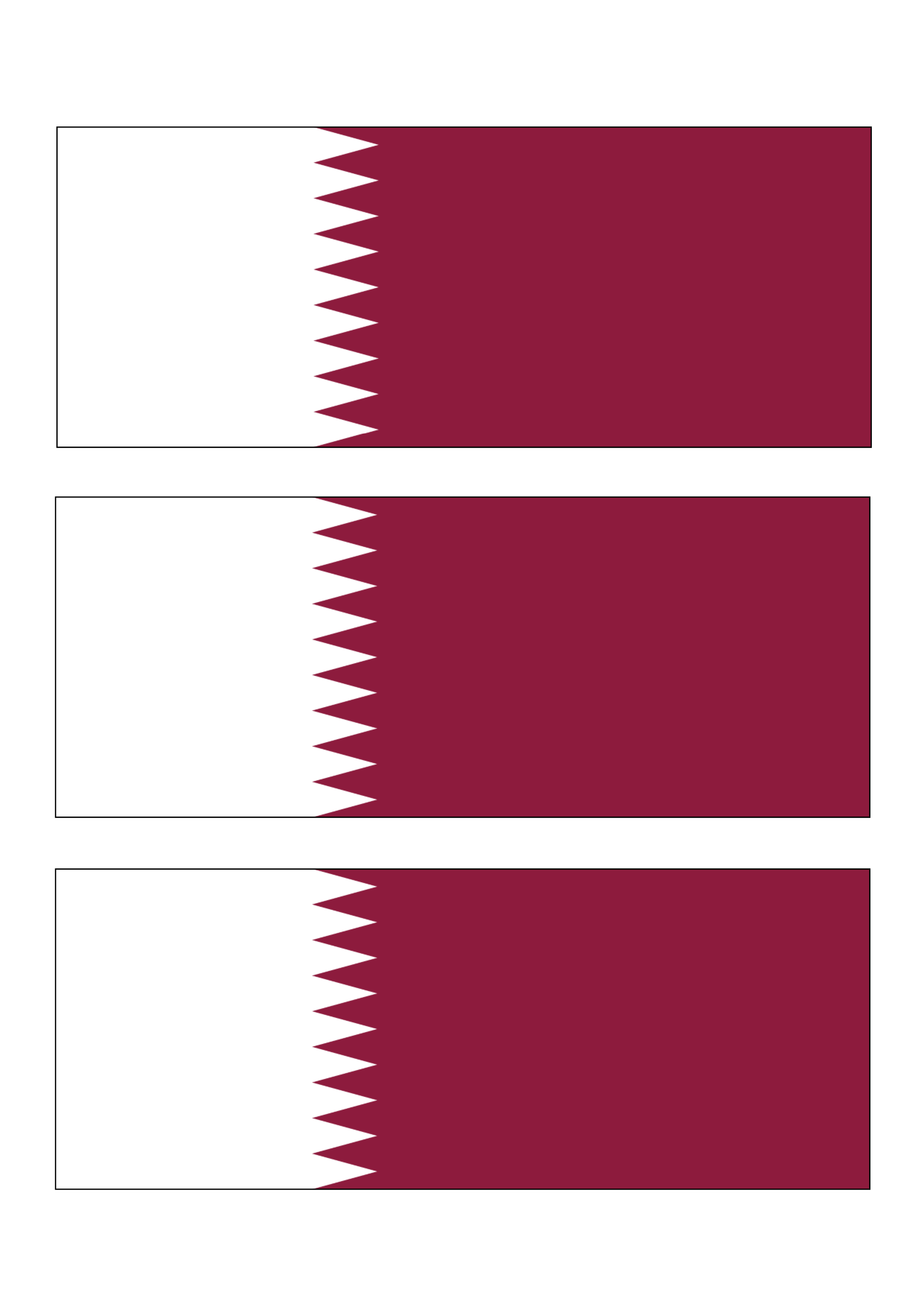 Qatar Flag | Templates at allbusinesstemplates.com