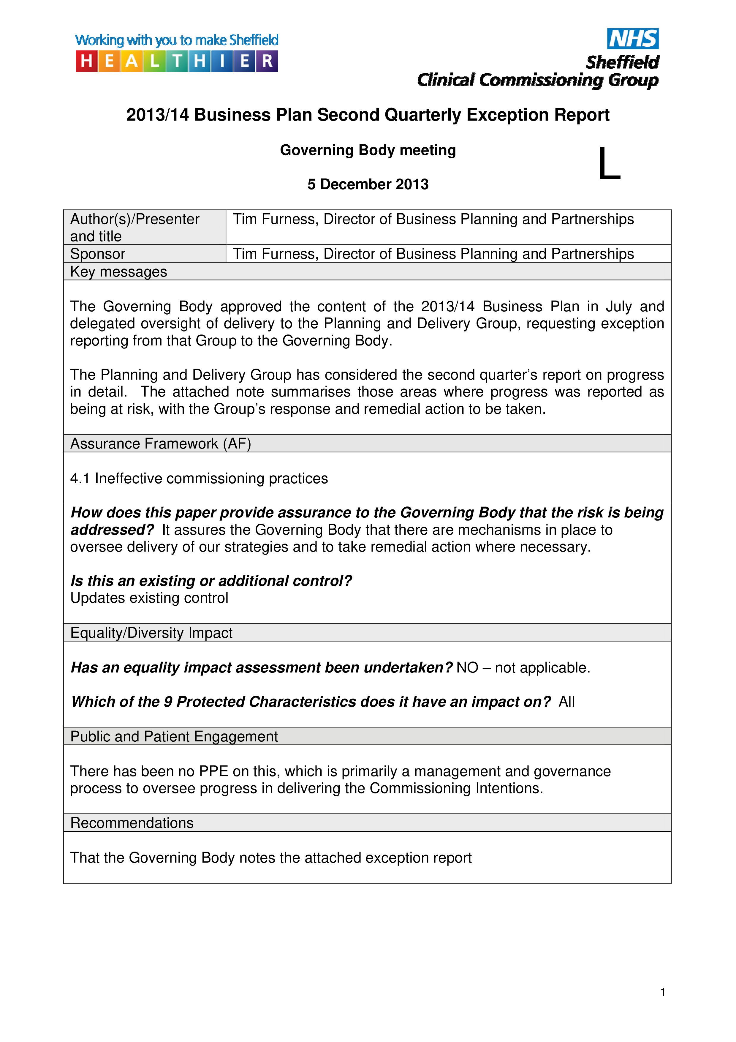 Business Plan Exception Report Templates At Allbusinesstemplates
