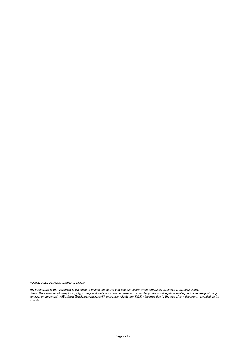 Temporary Employment Offer Letter sample | Templates at ...