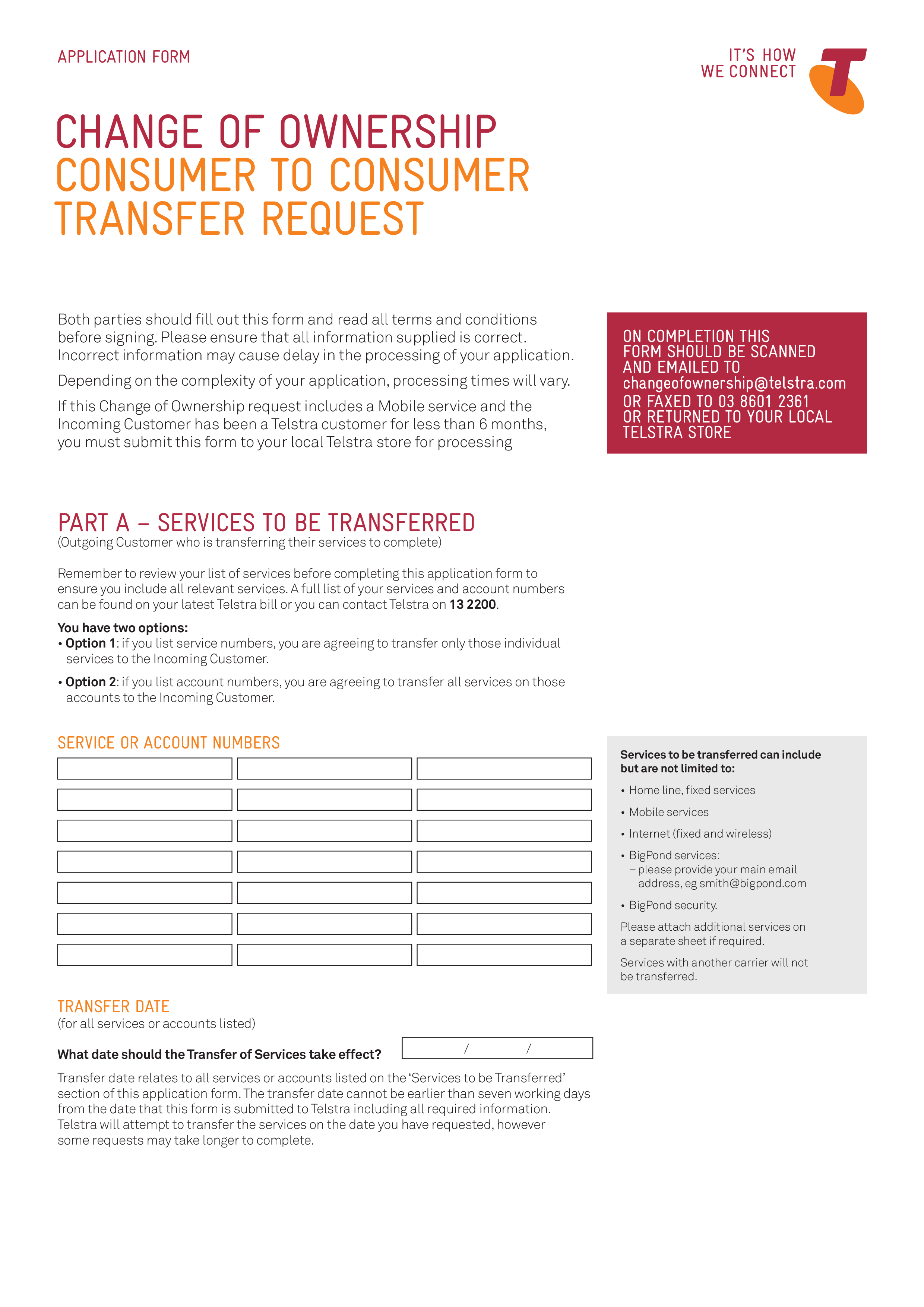 Ownership Transfer Re Letter Templates At Allbusinesstemplates