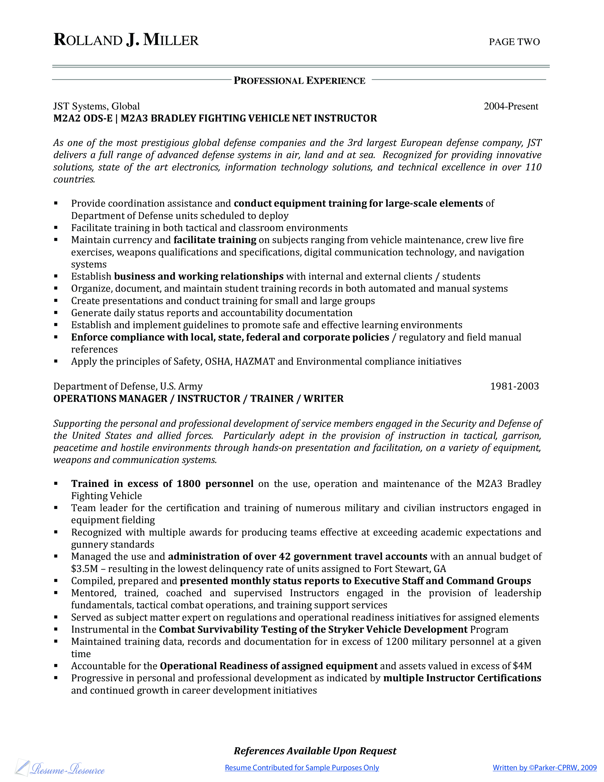 Process Manager Resume | Templates at allbusinesstemplates.com