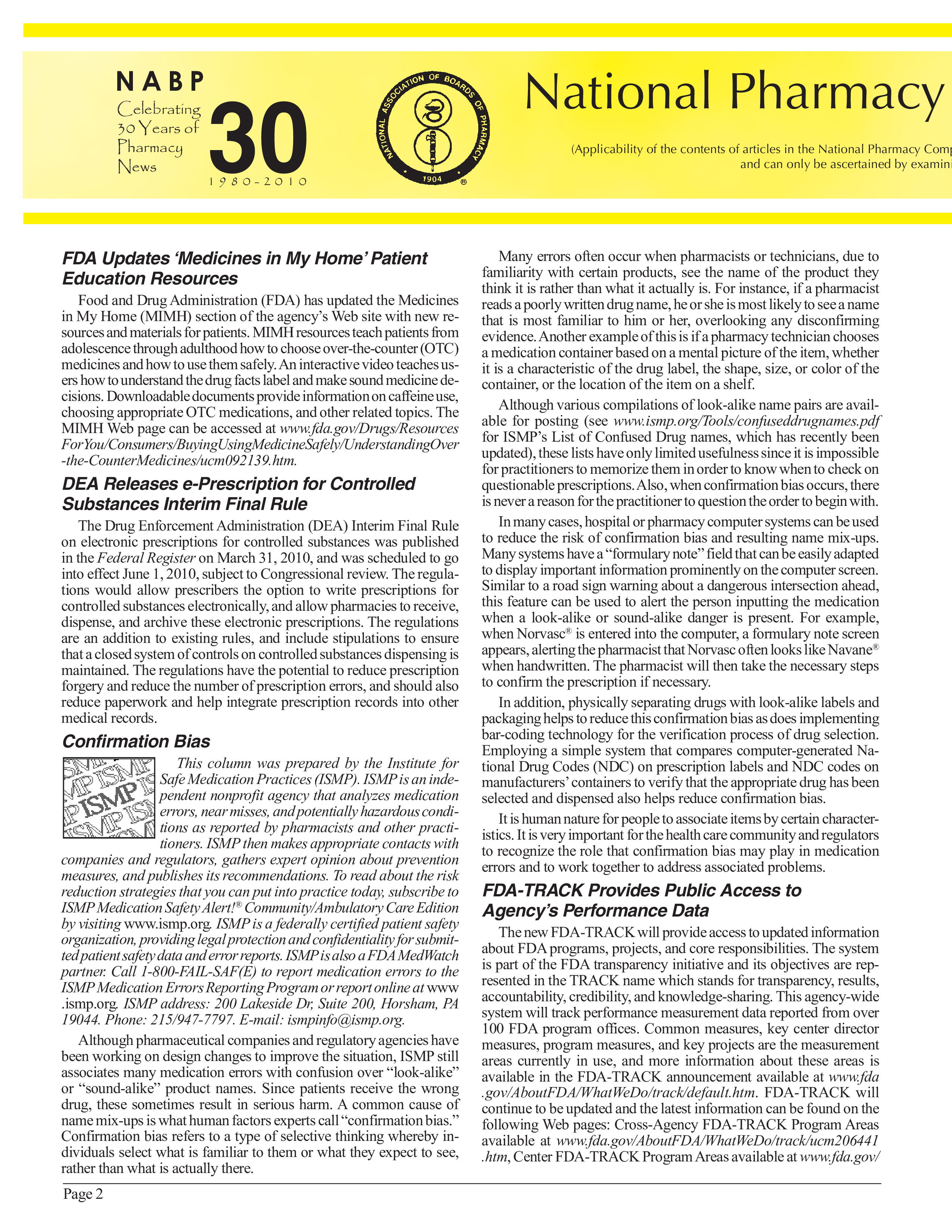 Pharmacy News Letter | Templates at allbusinesstemplates.com