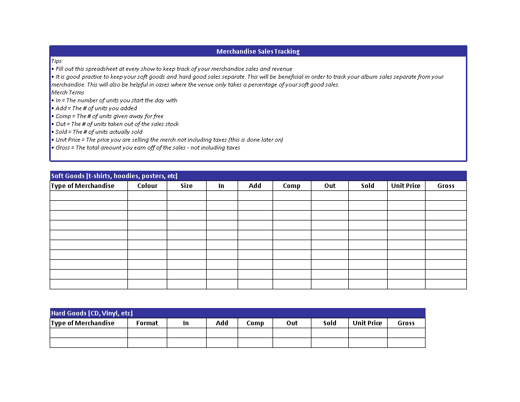 Excel Sales Tracking | Templates at allbusinesstemplates.com