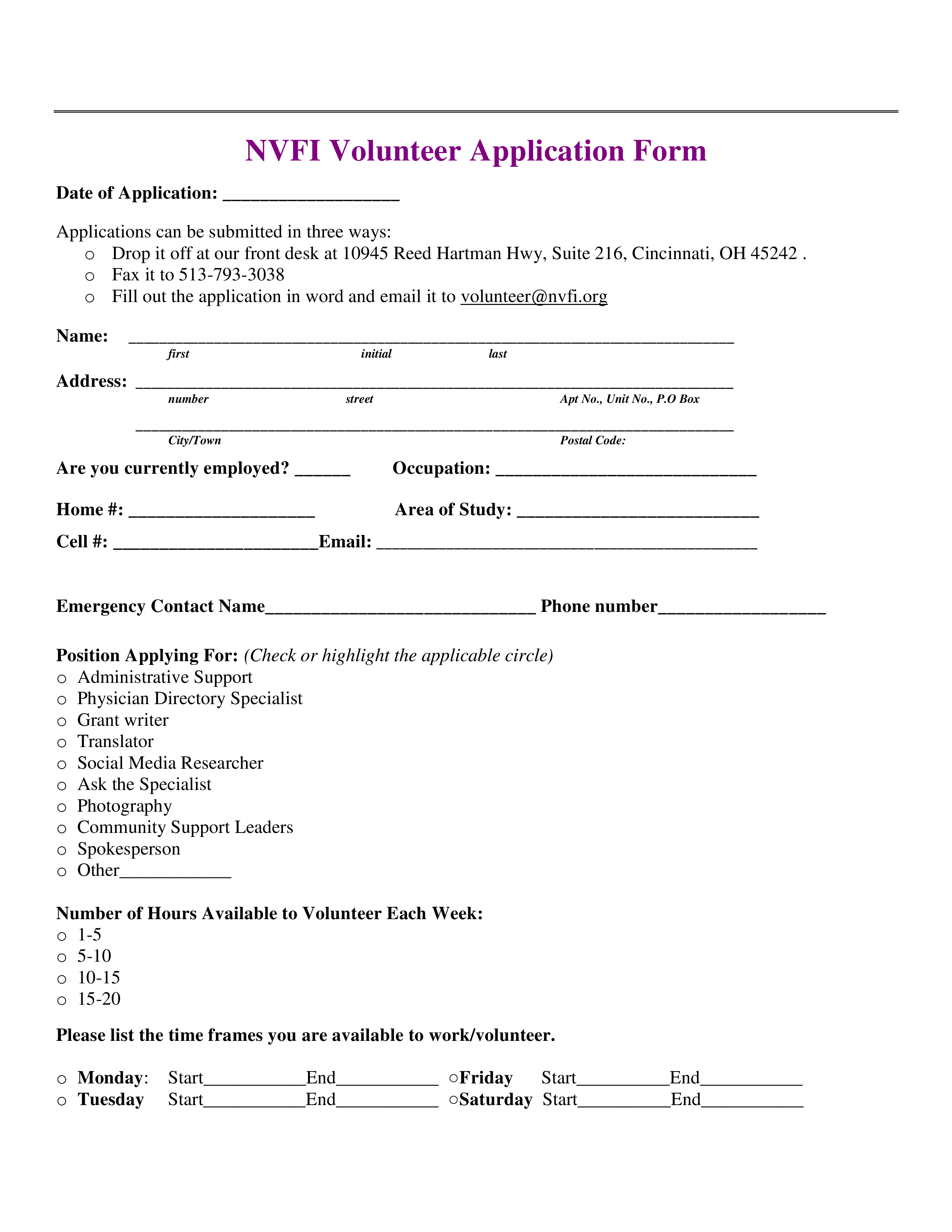 Volunteering Form Disclaimer Templates - Sfiveband.com Volunteering Form Disclaimer Templates - Sfiveband.com