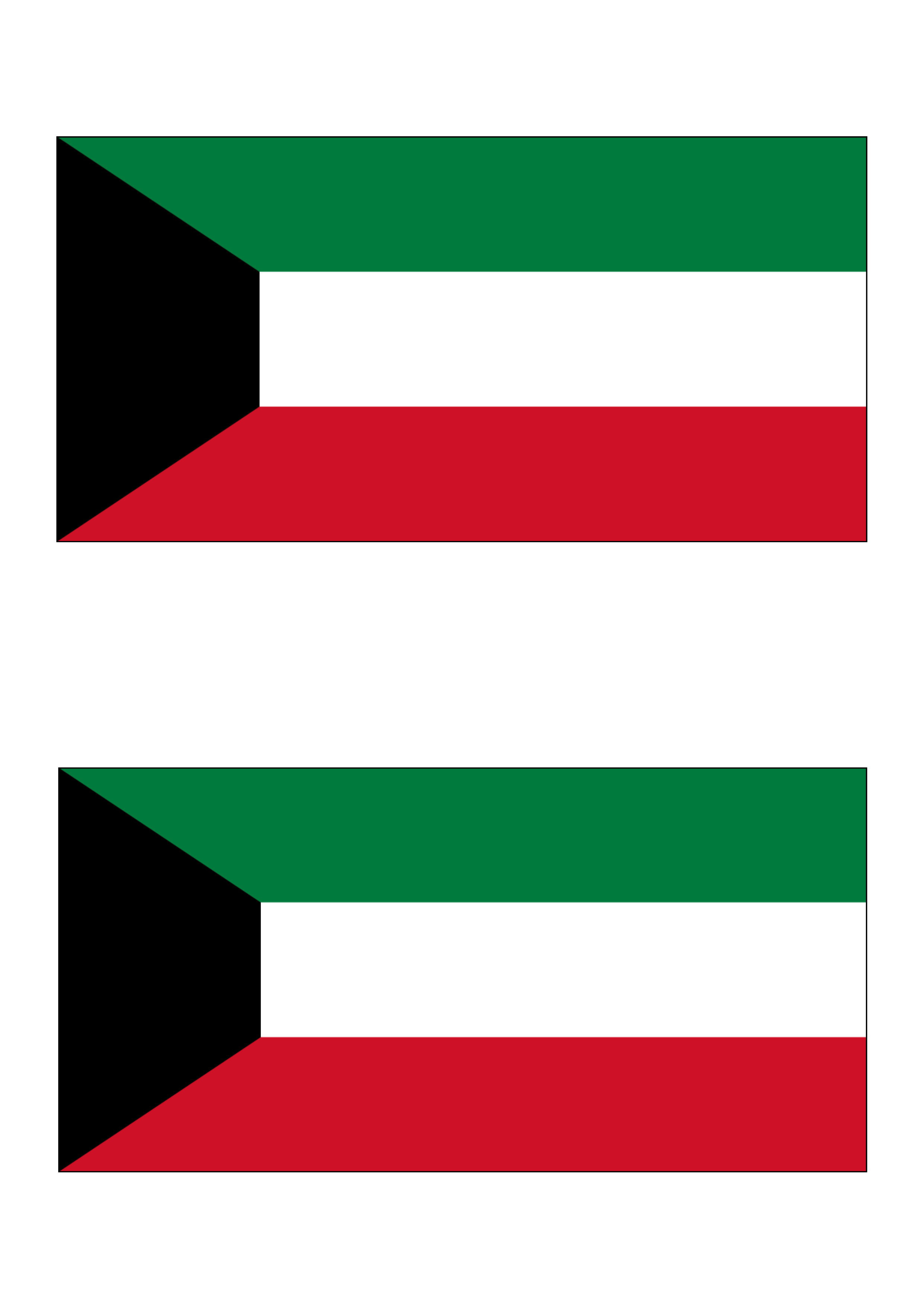 Kuwait Flag | Templates at allbusinesstemplates.com