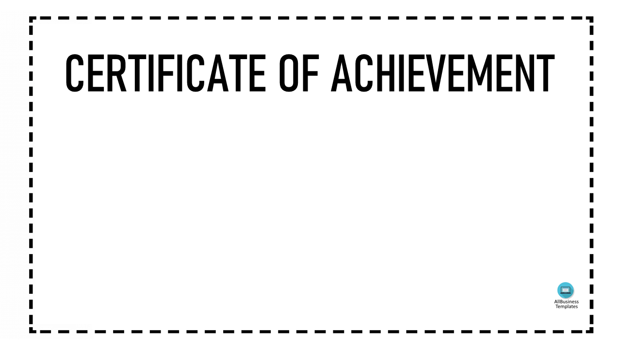 Generic Certificate | Templates at allbusinesstemplates.com