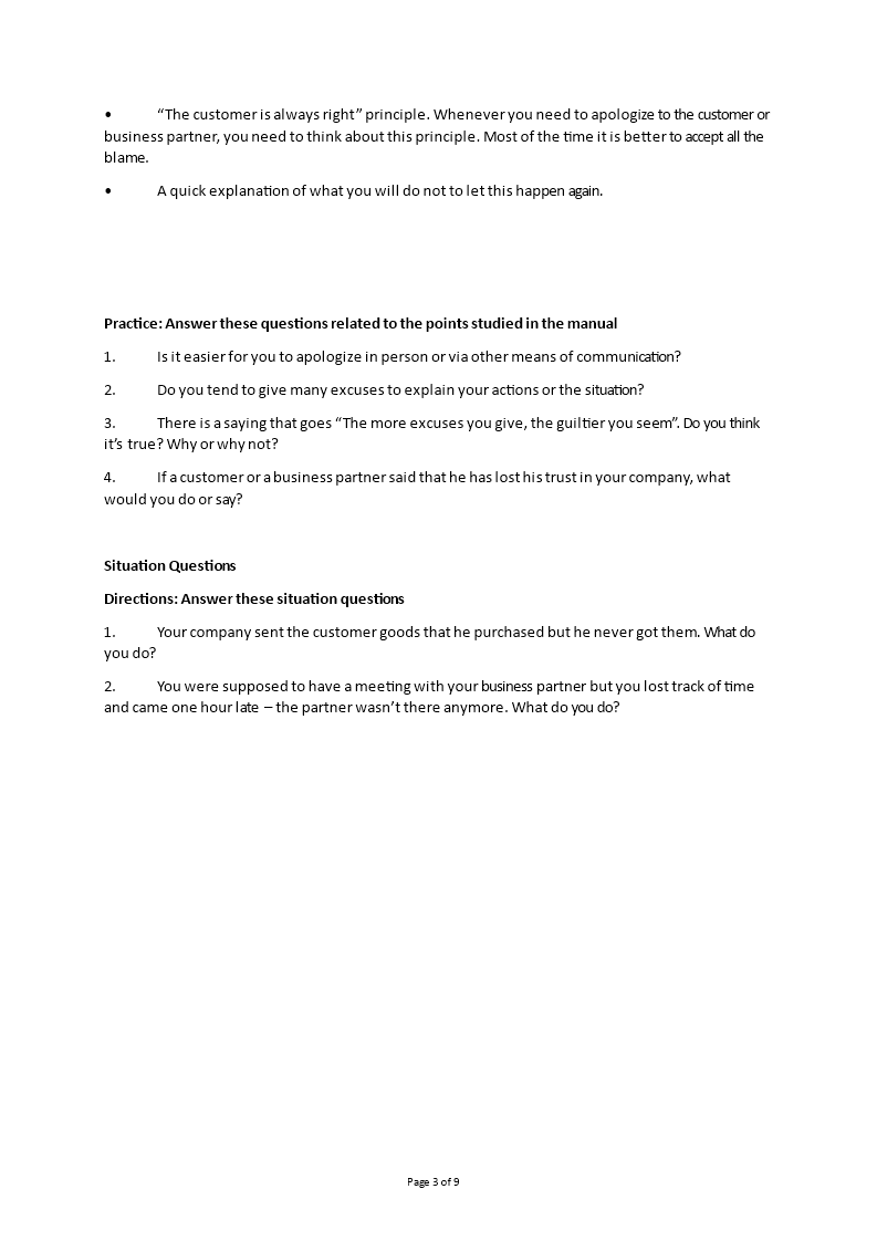 Business Apology Letter Mistake | Templates at allbusinesstemplates.com