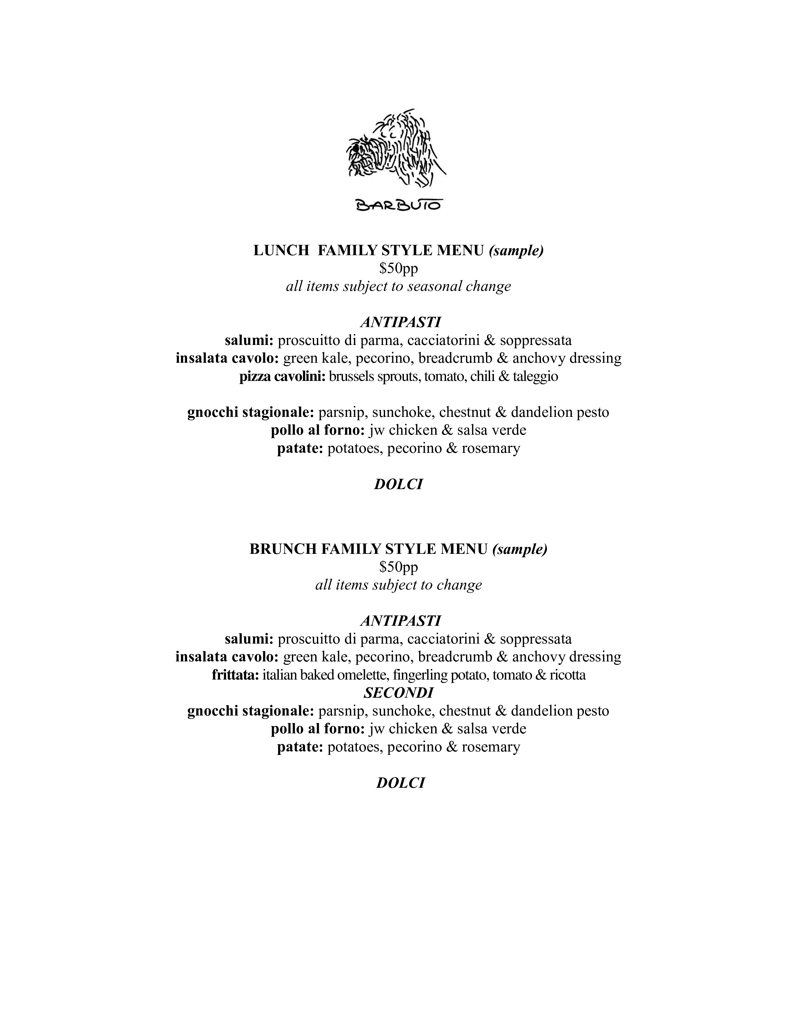 Private Dining Menu | Templates at allbusinesstemplates.com